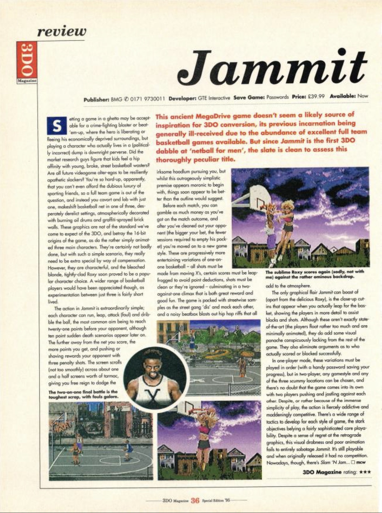 Jammit (3DO) Review from 3DO Magazine