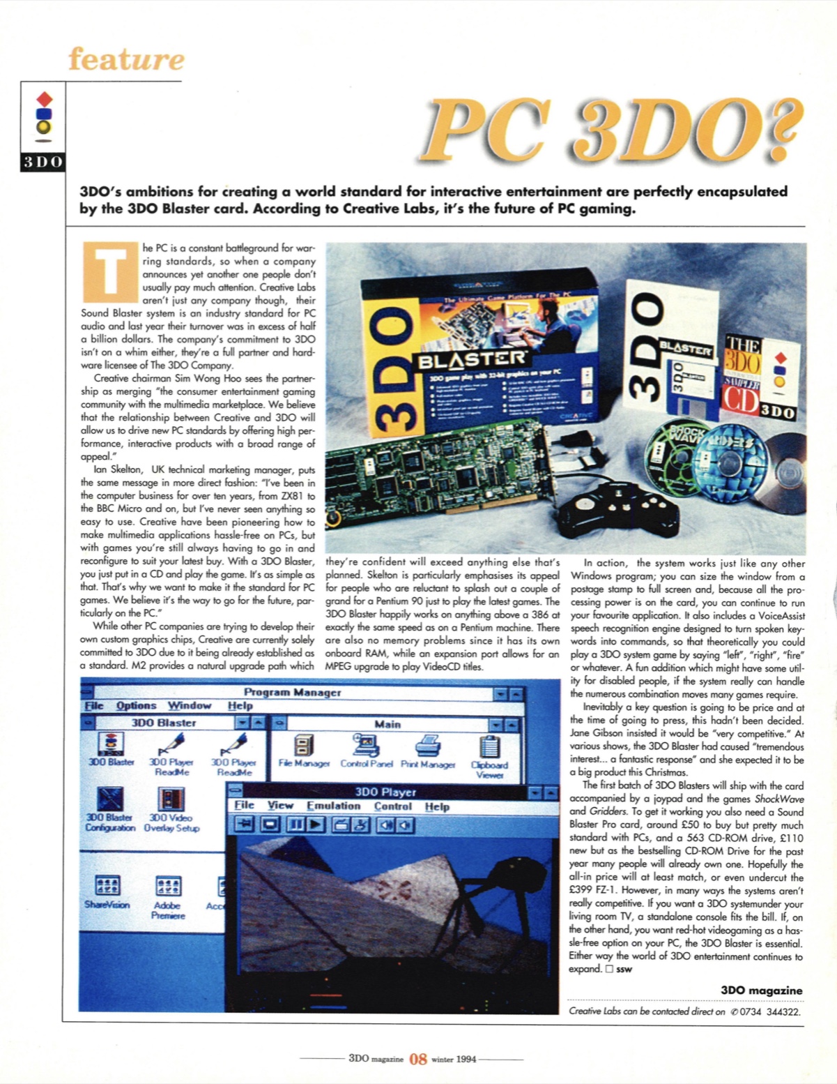 PC 3DO? Article