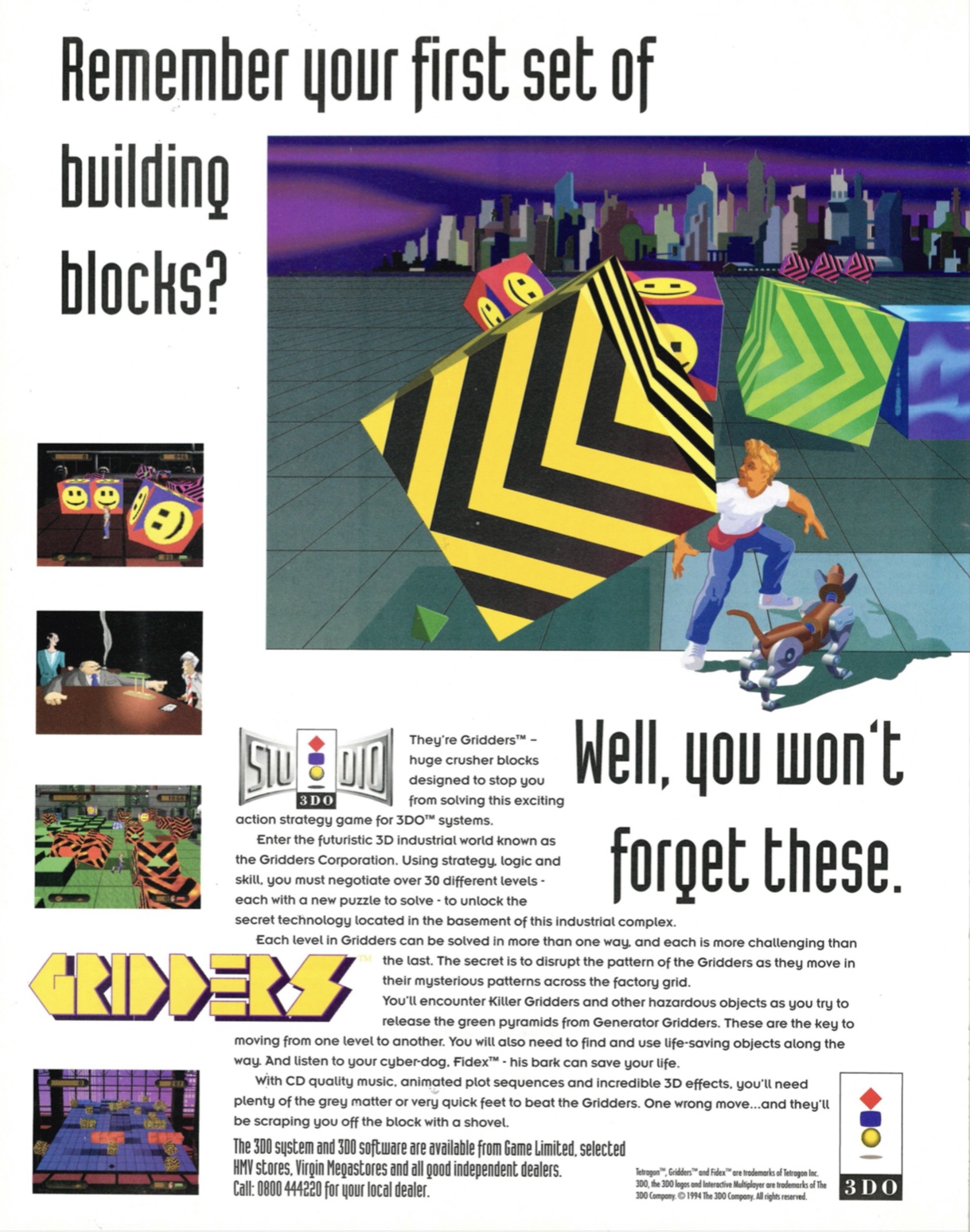 Gridders (3DO) Advertisement