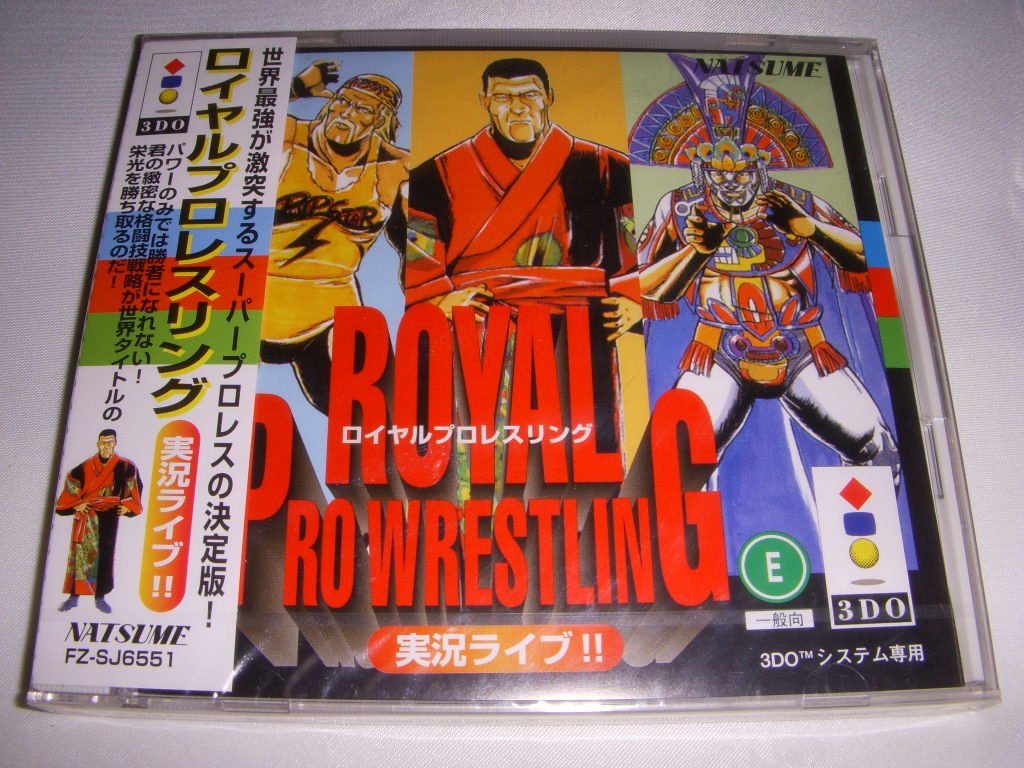 Royal Pro Wrestling (3DO) Game Case